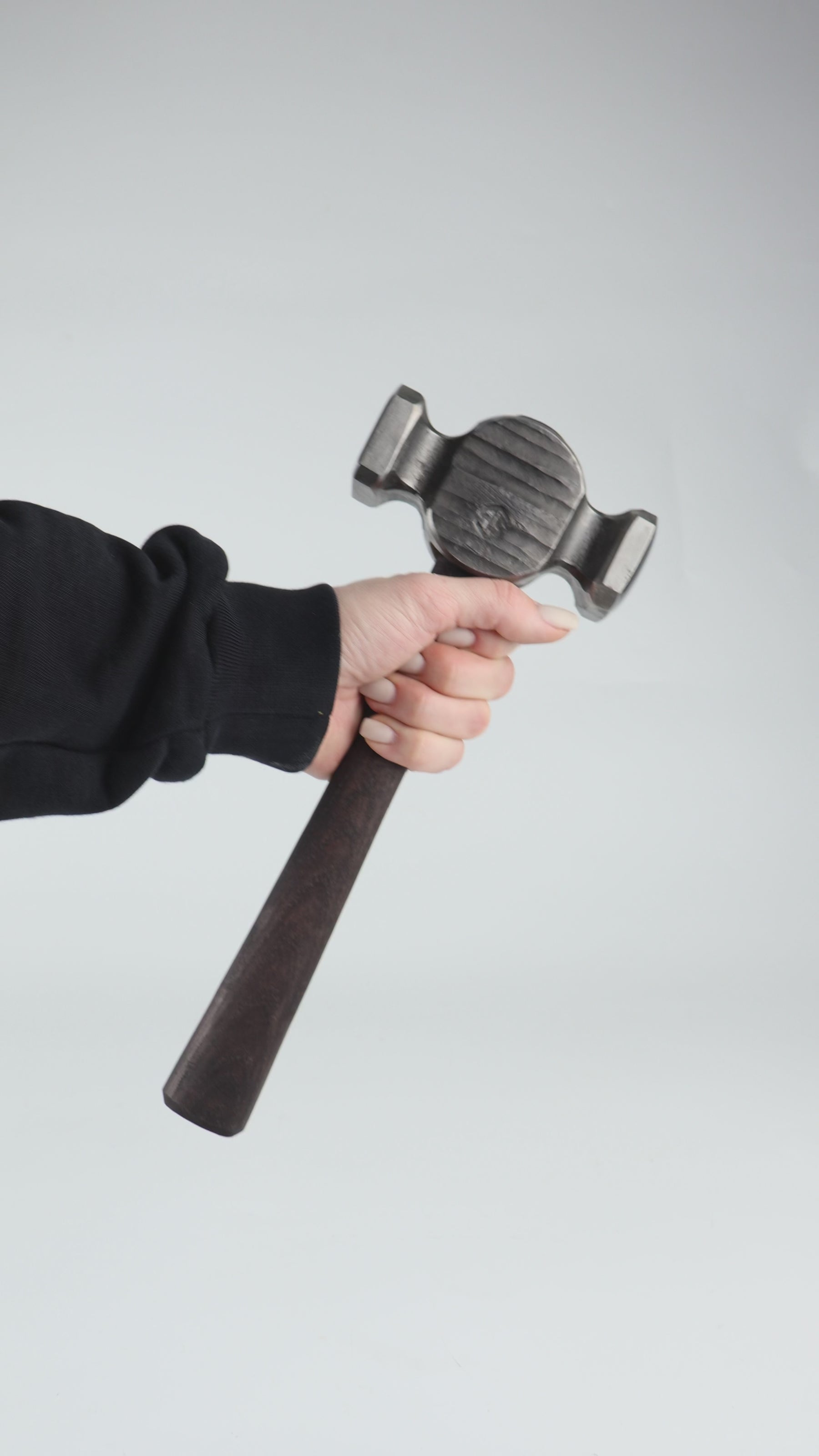 Square Circle Rounding Hammer for blacksmith masters – StrictBlacksmith