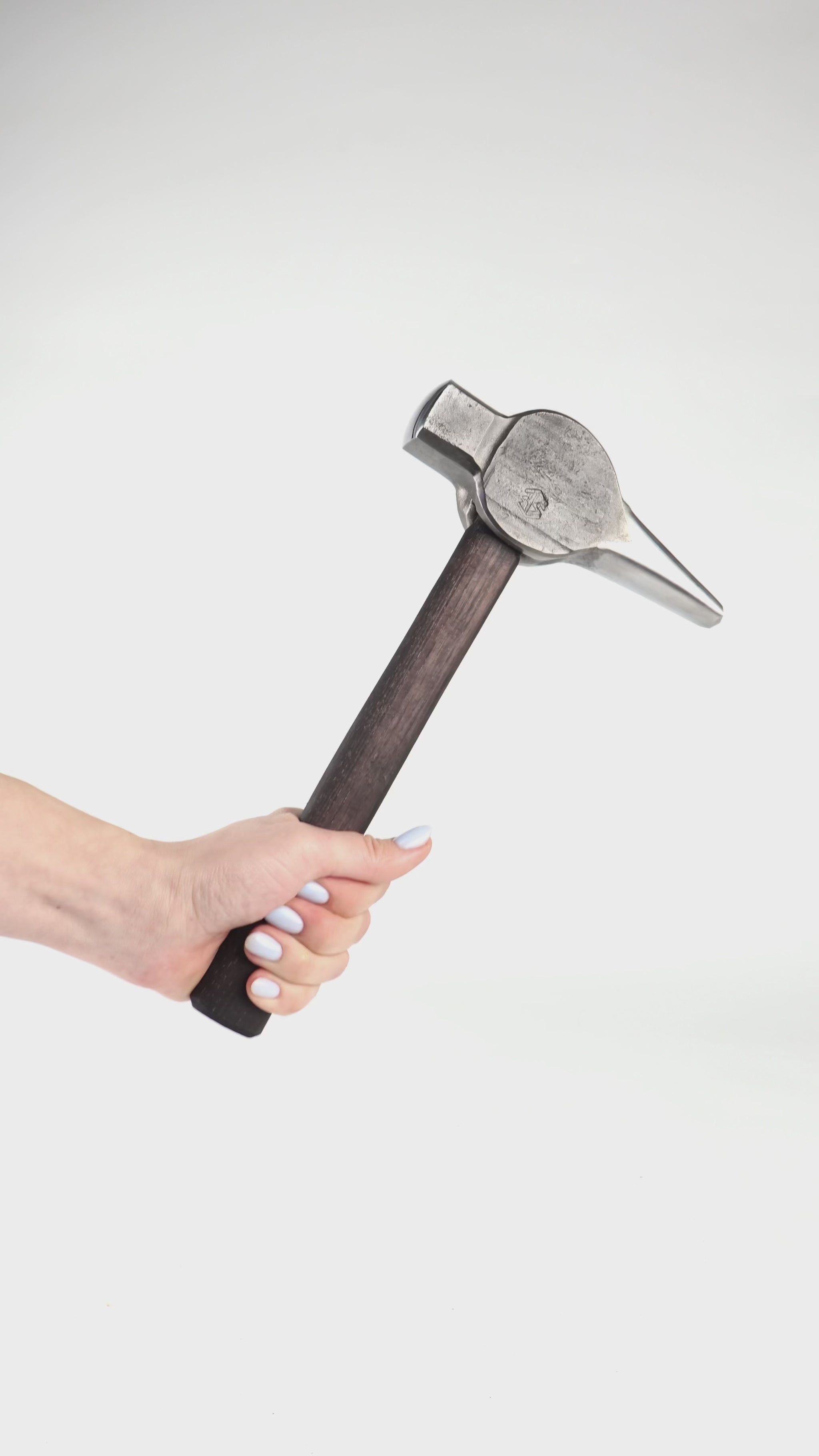Blacksmithing Eye Punch Hammer for Hot Forging 2.5 lbs