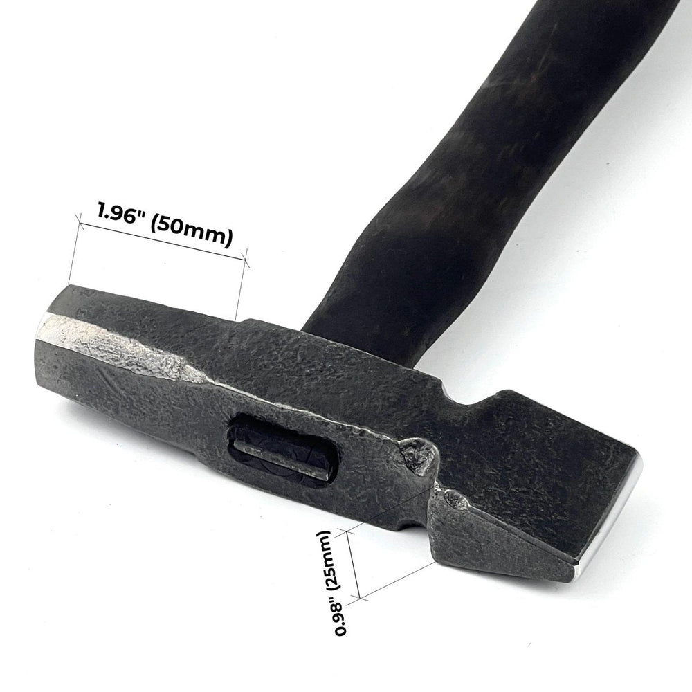Blacksmith top fuller hammer 2.4lbs - Premium blacksmithing tools