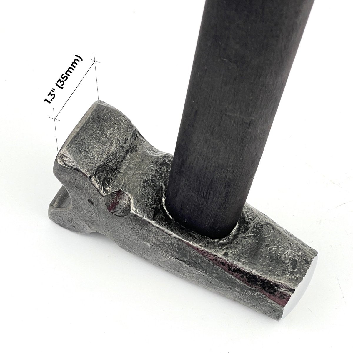 Blacksmith top swage hammer with different work zones – StrictBlacksmith
