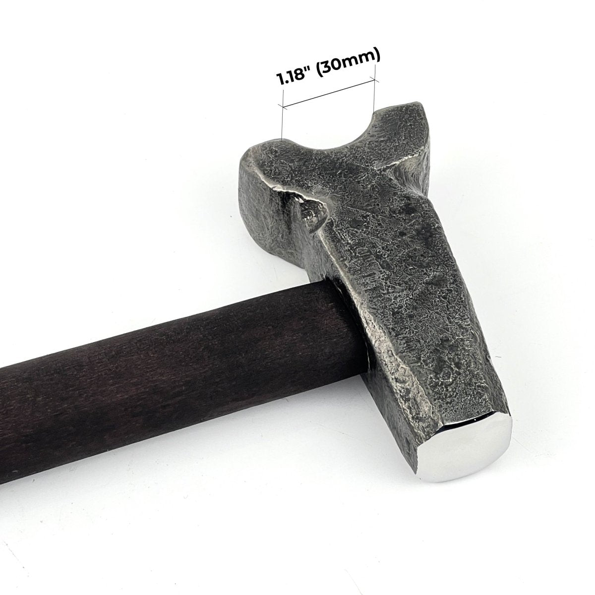 Blacksmith top swage hammer with different work zones – StrictBlacksmith